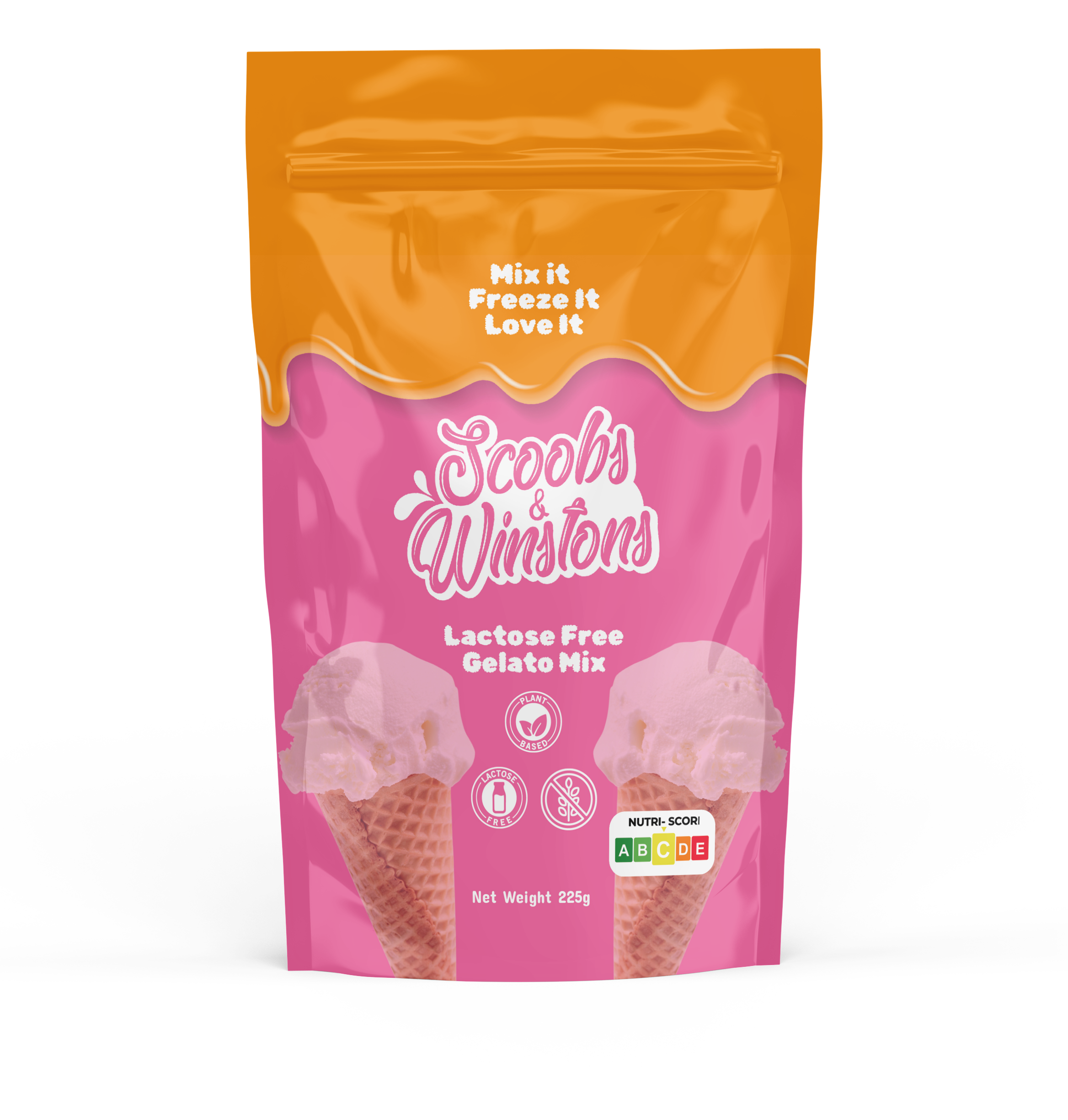 Lactosevrije gelato-poedermix-Maak romig ijs thuis – Scoobs&winstons