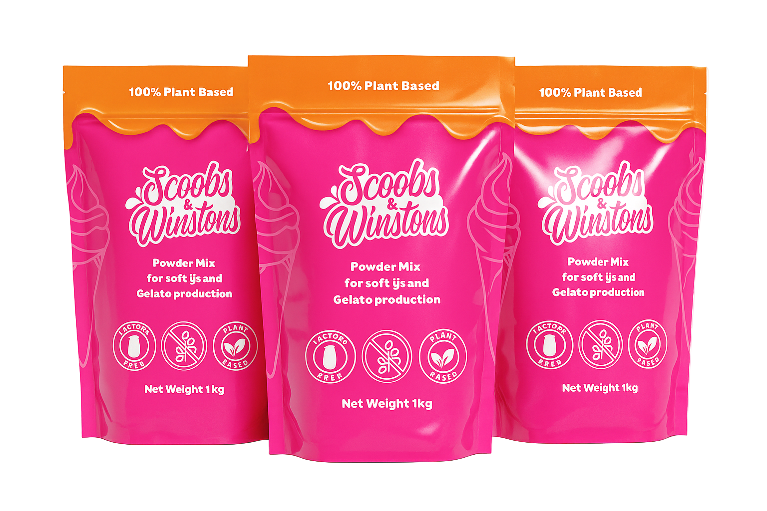 1KG Gelato Powder Mix – Scoobs&winstons
